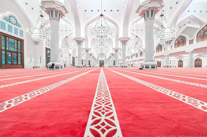 700 Reed Mosque Carpets|Durable Acrylic Prayer Rugs by Pamchal